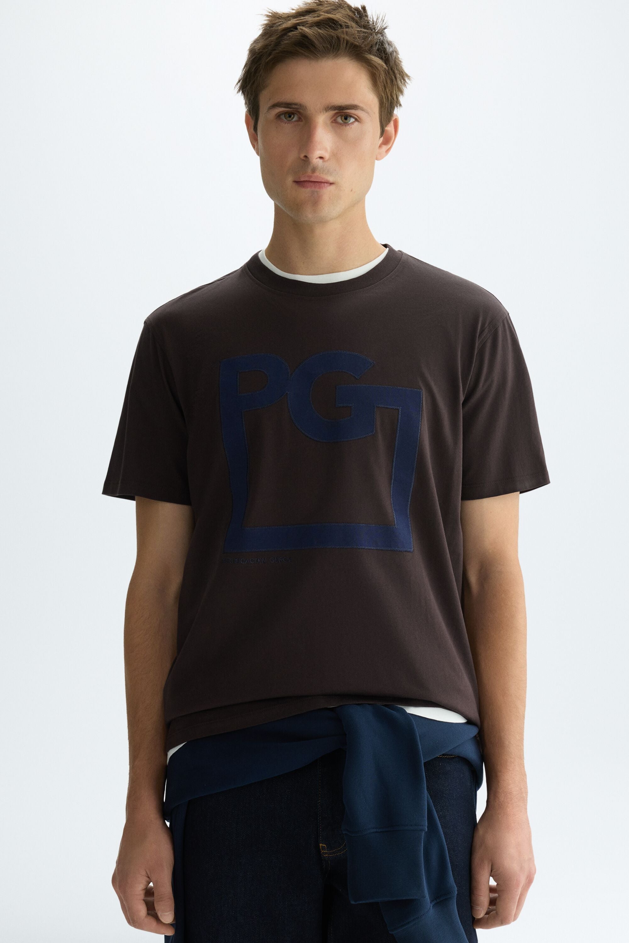 Cubo PG t-shirt brown - Purificacion Garcia Germany