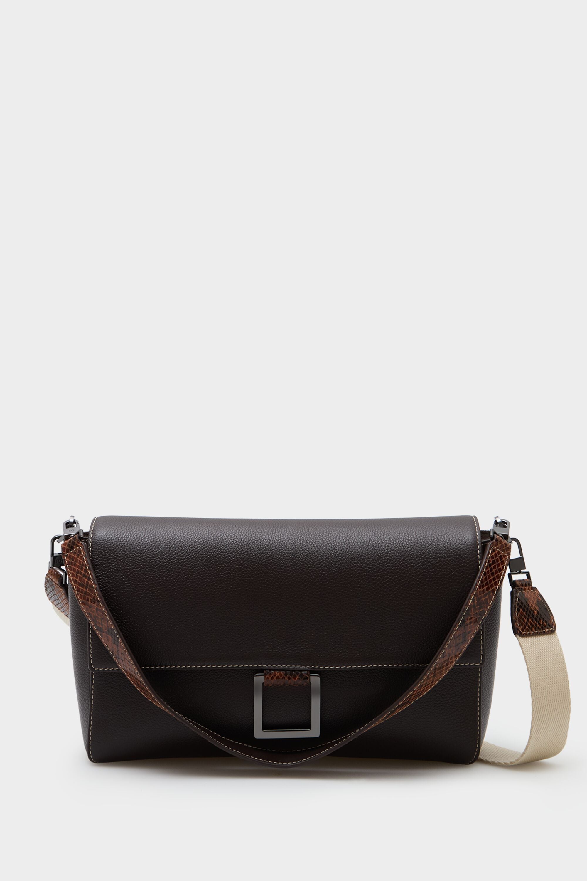 Soho shoulder bag dark brown - Purificacion Garcia Ireland