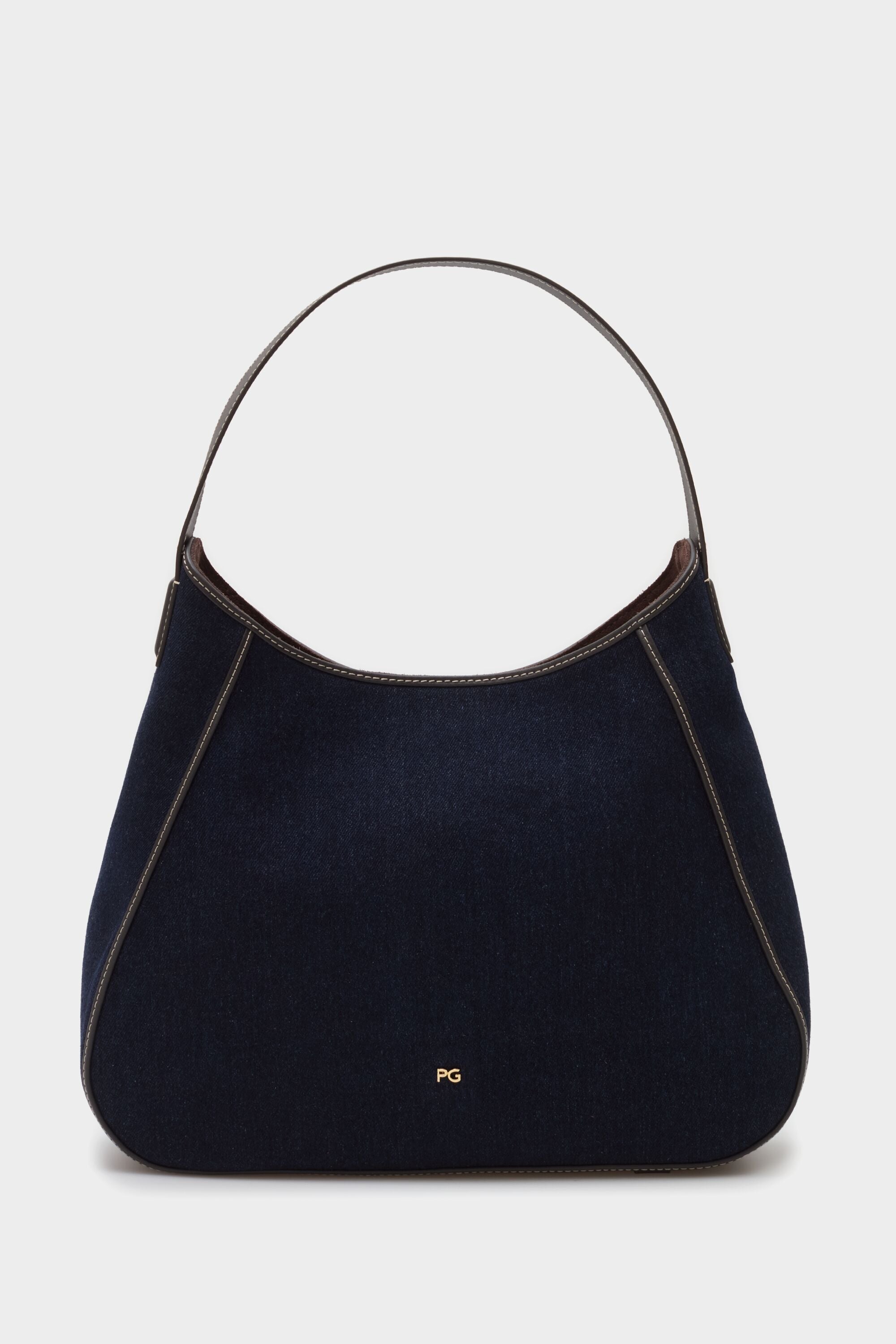 Algo Prestado shoulder bag denim blue - Purificacion Garcia United Kingdom