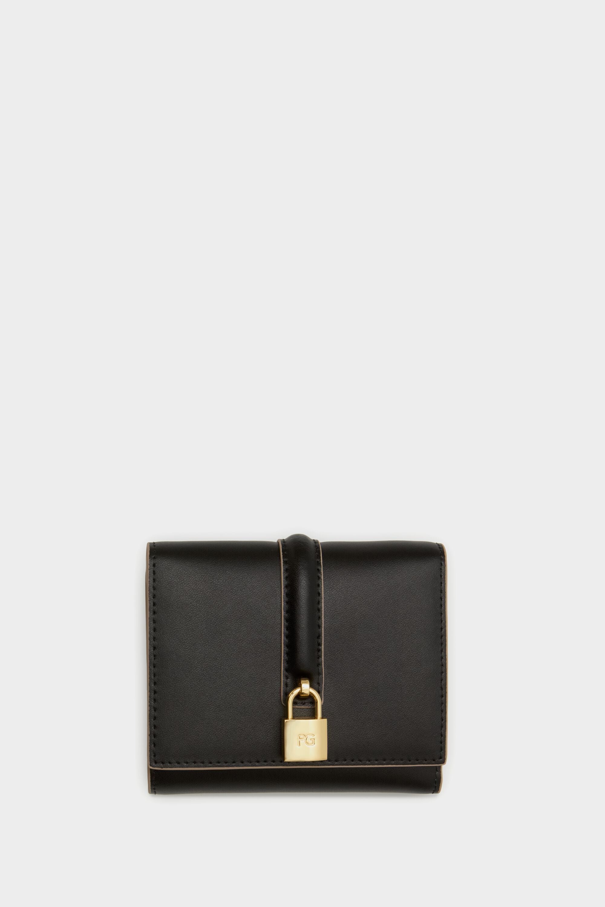 Caprichosa y Consentida fold over wallet black - Purificacion Garcia ...