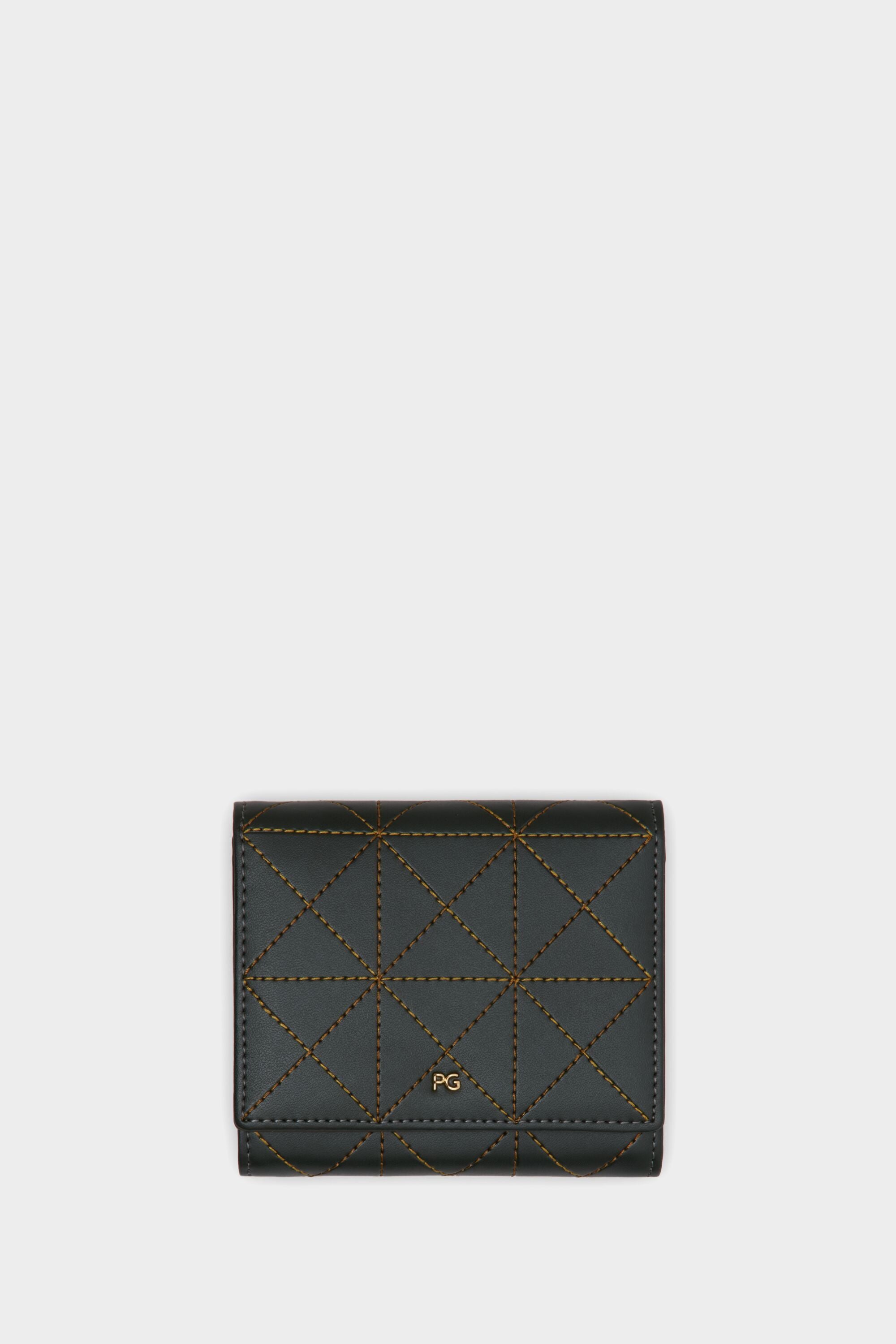 Origami fold over Japanese wallet british green - Purificacion Garcia ...