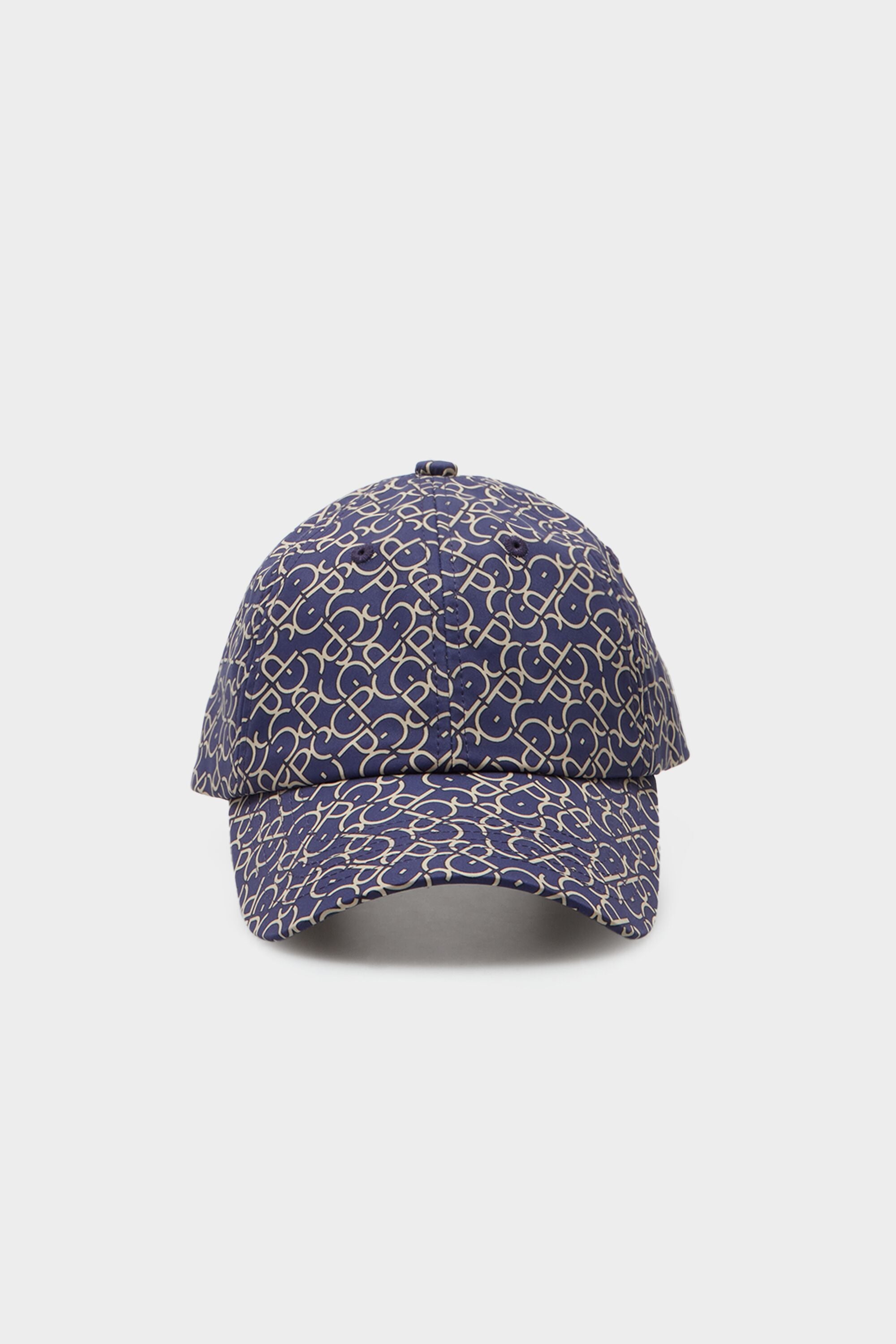 GUTENBERG BASEBALL CAP navy/beige - Purificacion Garcia United States